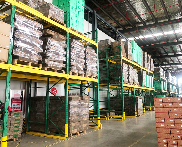 Push Back Pallet Racking Carton Paper Board Storage Pallet Rack ...