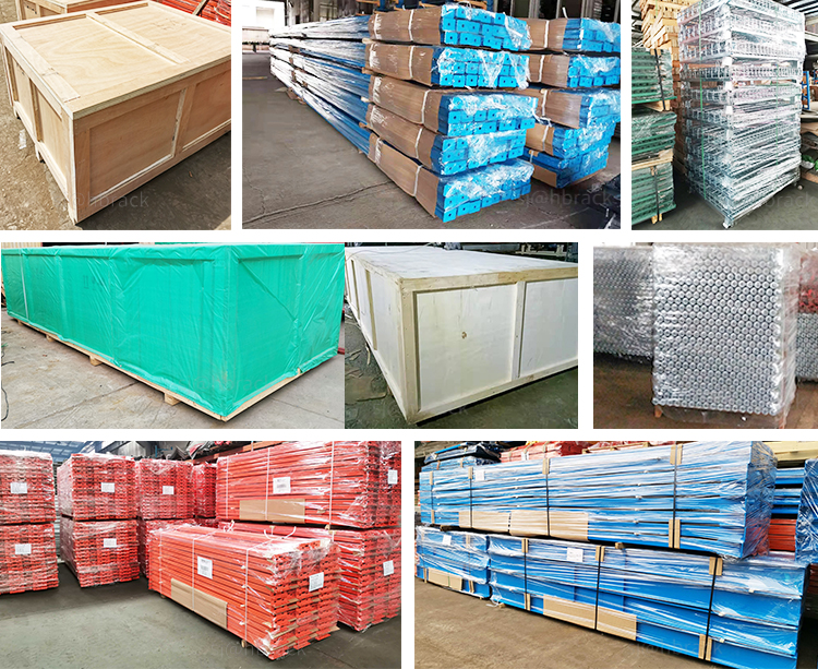 Push Back Pallet Racking Carton Paper Board Storage Pallet Rack ...