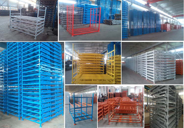 Heavy Duty Customized Warehouse Industrial Storage Metal Palletainer ...