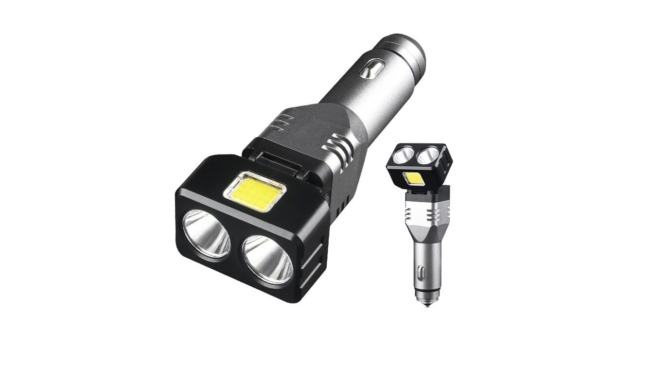 Buy Wholesale China Flashlight Mini Car Chargeable Led Front Lamp ...