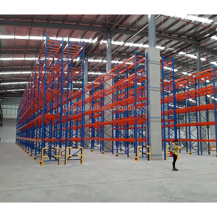 Racking System Industrial Pallet Rack Shelf Heavy Duty Steel Warehouse ...