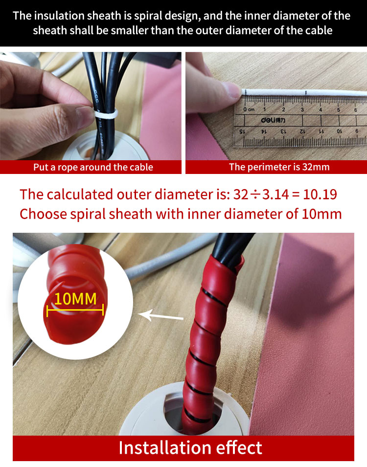 Buy Wholesale China Various Sizes Hydraulic Hose Spiral Sheath ...