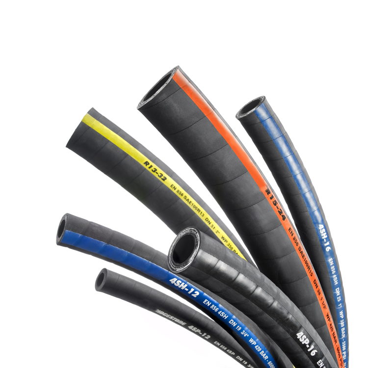 Excavator Hydraulic High Pressure Hose Hydraulic Temperature Flexible ...