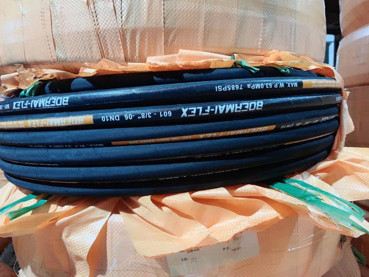Excavator Hydraulic High Pressure Hose Hydraulic Temperature Flexible ...