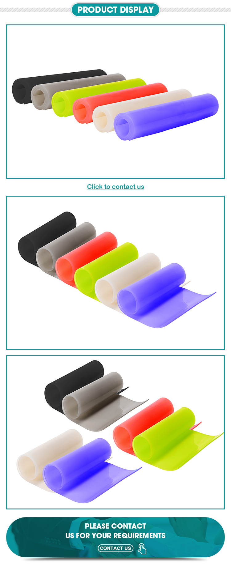 Factory Direct Sale Premium Durable Adhesive Silicone Rubber Sheet ...