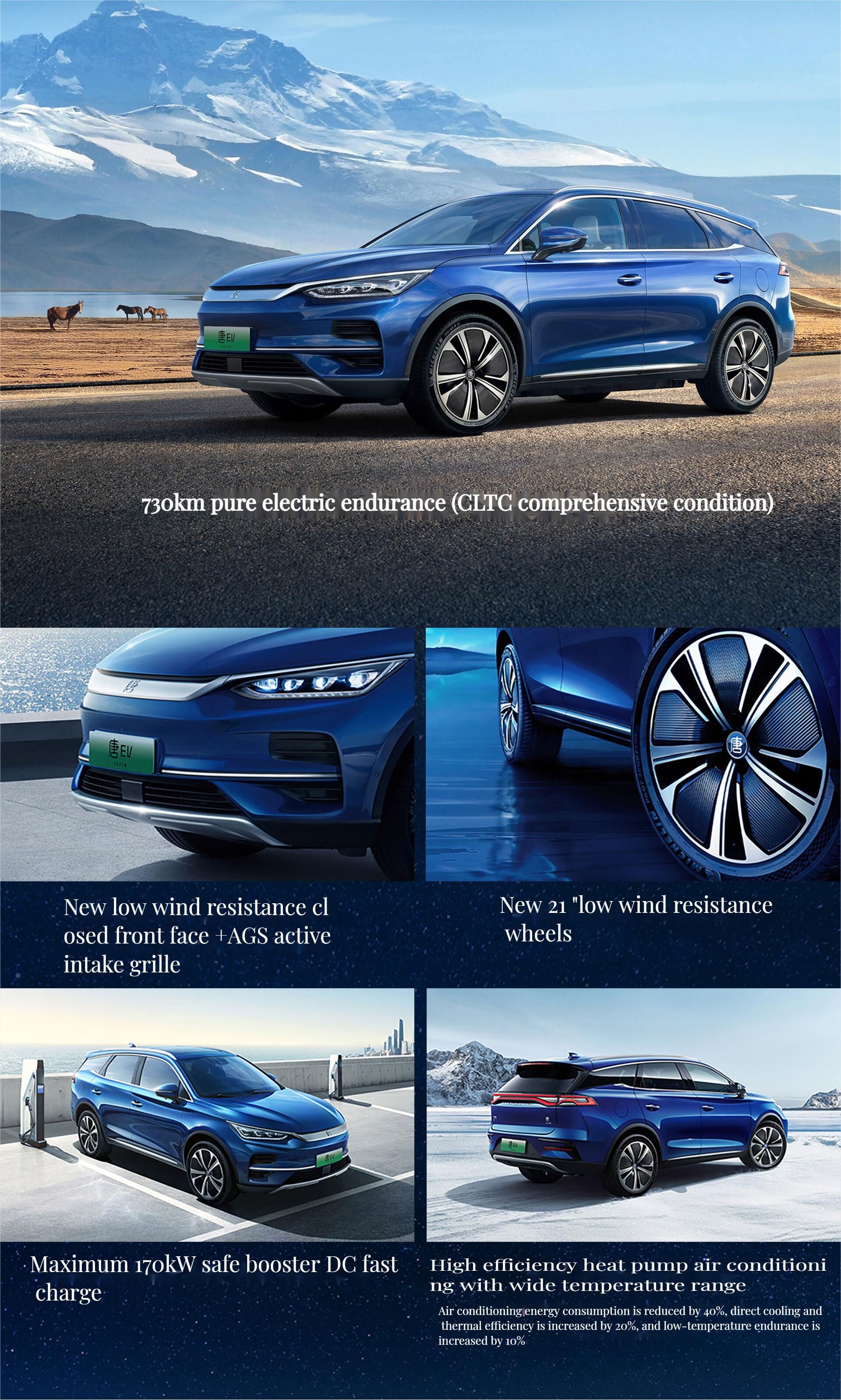 Buy Wholesale China China Byd Han 610km 4wd Qian Shan Cui Li ...