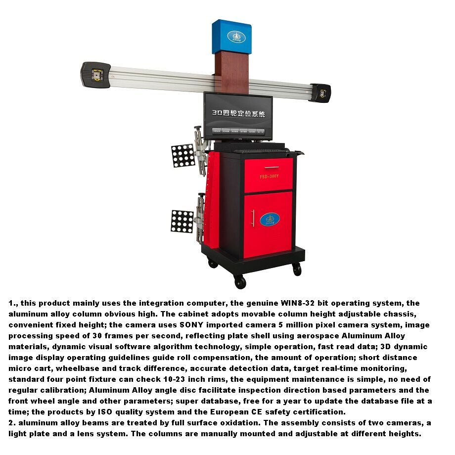 Buy Wholesale China Fostar-300b Oem 3d Wheel Alignment Systems & 3d ...