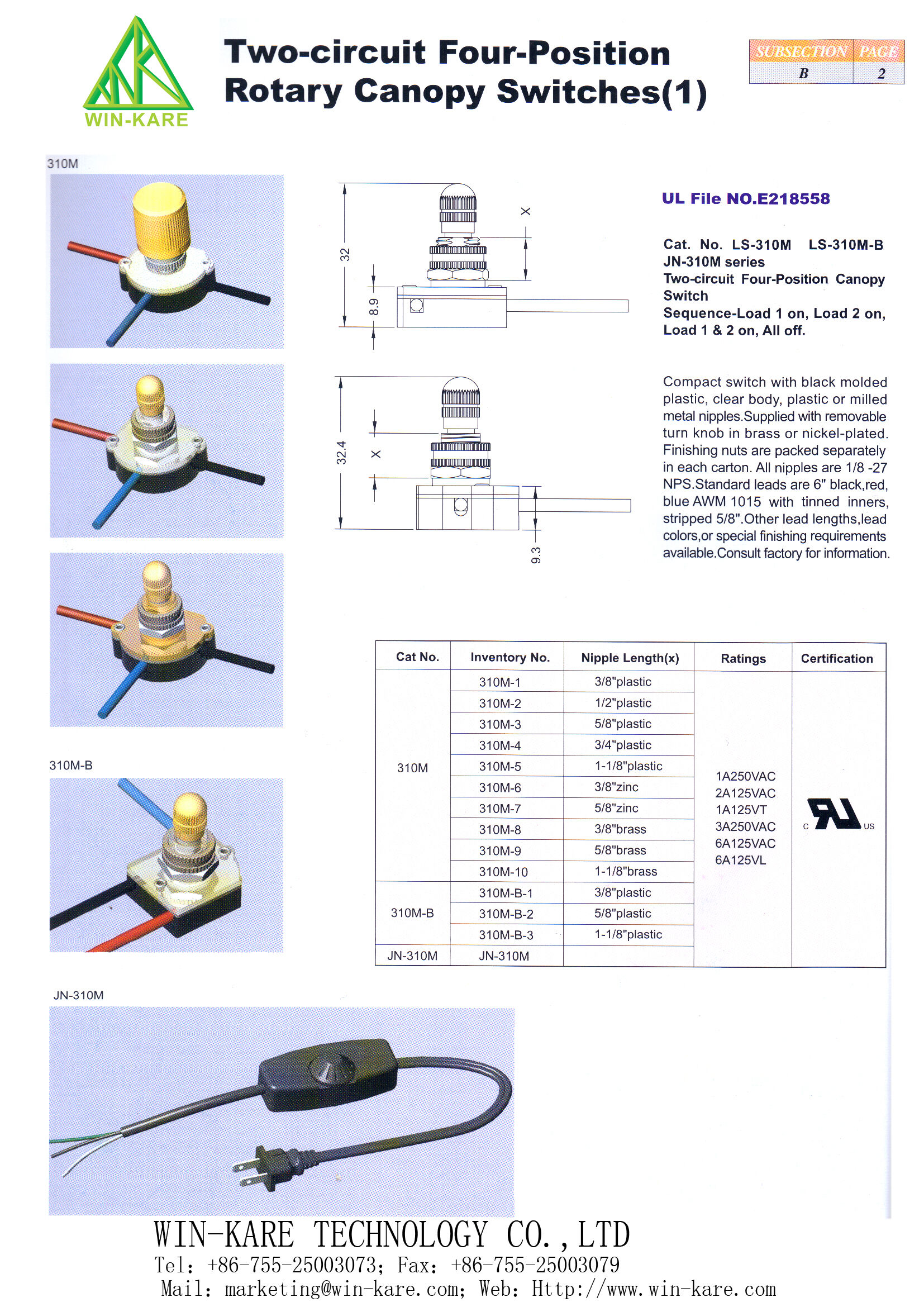 Buy China Wholesale Two Way Four Position Sequence Load 1 On Load 2 On ...