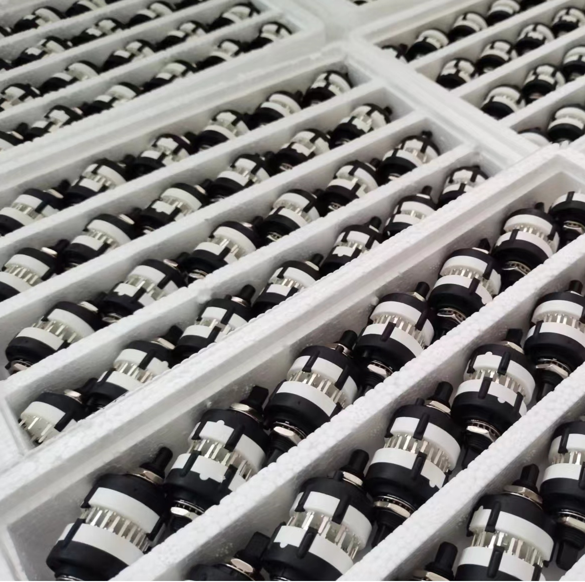 26mm Round Knob Rotary Electric Binary Coded Rotary Switch - China ...