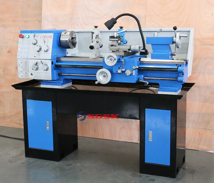 Sgsk Cheap Small Lathe Turno Machine Cjm360 Manual Mini Metal Lathe ...