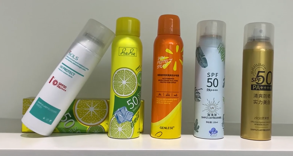 Factory Cheap Price Spf50 Continuous Face Sunscreen Spray, Spray ...