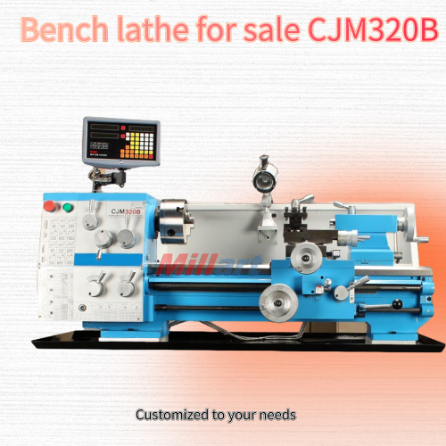 High Precision Metal Bench Lathe Machine Cjm320b/mini Lathe Price ...