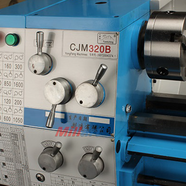 High Precision Metal Bench Lathe Machine Cjm320b/mini Lathe Price ...