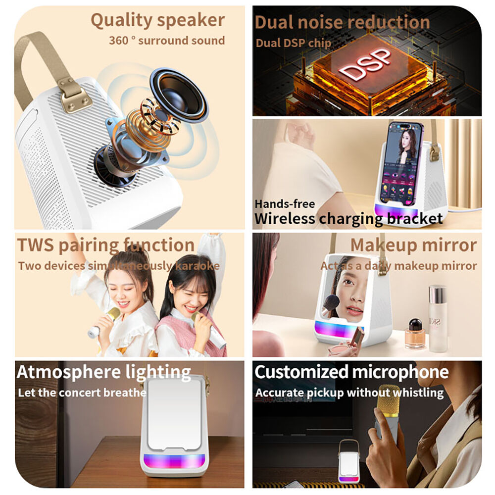 Buy Wholesale China New Bluetooth 5.1 Technology Wifi Wireless Acrylic Mirror Karaoke With ...