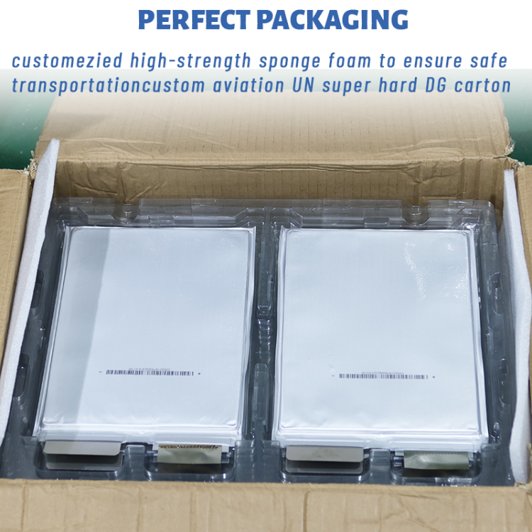 Lithium Ion Polymer Battery Nmc Pouch Cells 55.6ah 3.7v 55ah Lipo ...