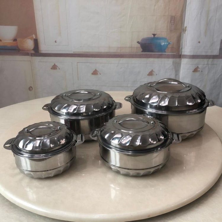 Stainless Steel 6pcs Set Hot Pot Set Kitchen Lunch Box Double Heat ...
