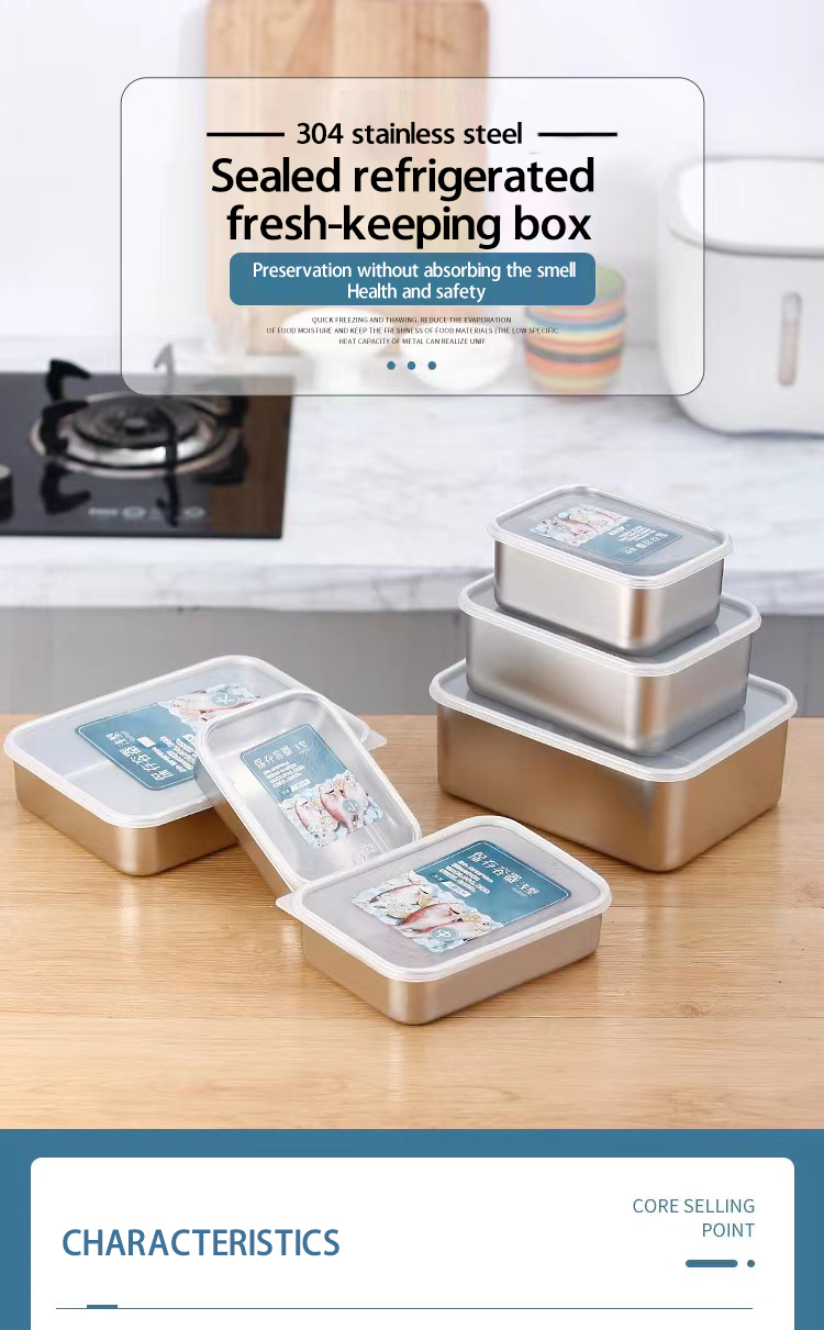 Warmer Heating Stainless Steel Lunch Box Food Storage Containers Set ...