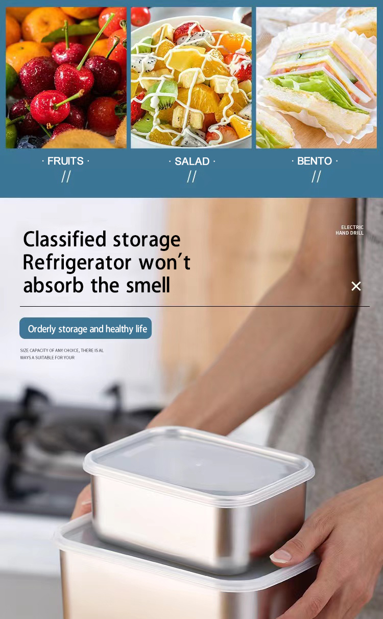 Warmer Heating Stainless Steel Lunch Box Food Storage Containers Set Bento Lunch Boxes - Explore ...