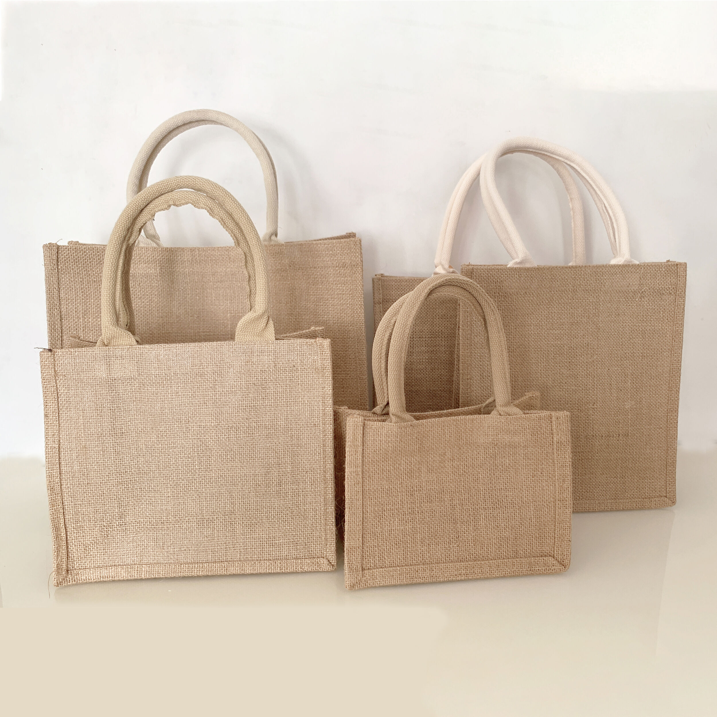 Diy Jute Bags Blank Linen Bags Recycled Shopping Bags Gift Bags - China ...