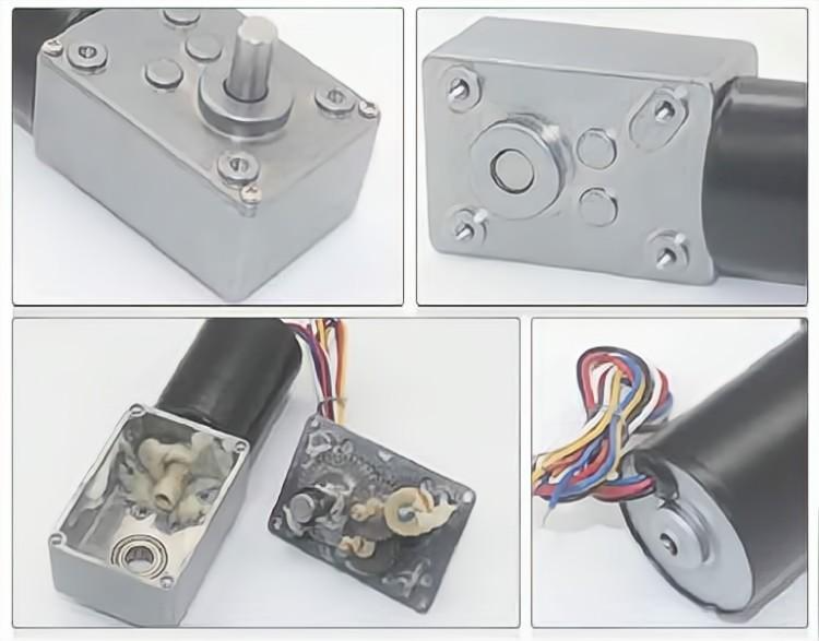 A5840-3650 Bldc Electric Mini Worm Gear Motor Micro Dc 12v With Worm ...