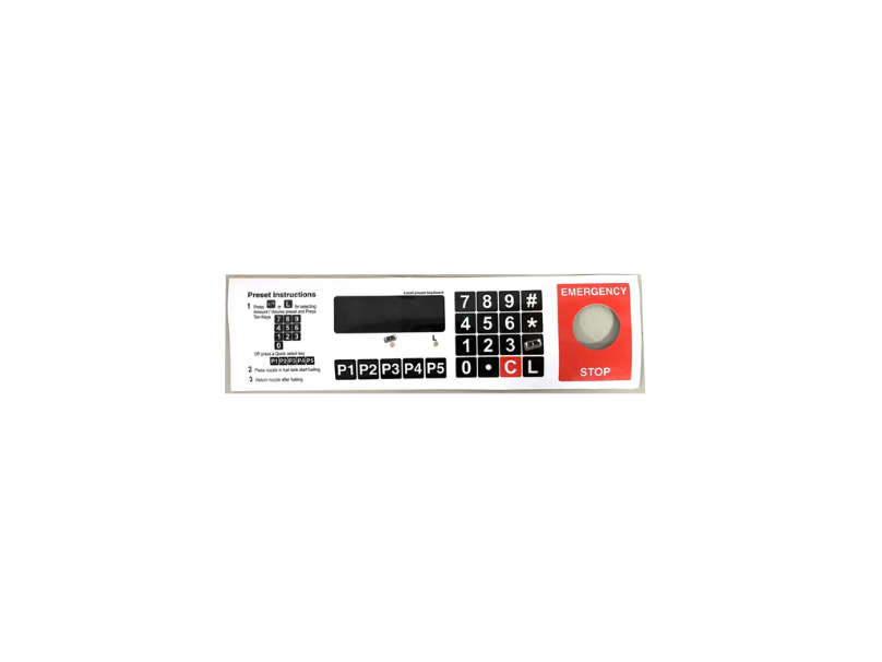 Buy China Wholesale Fuel Dispenser Oil-resistance Membrane Switch ...