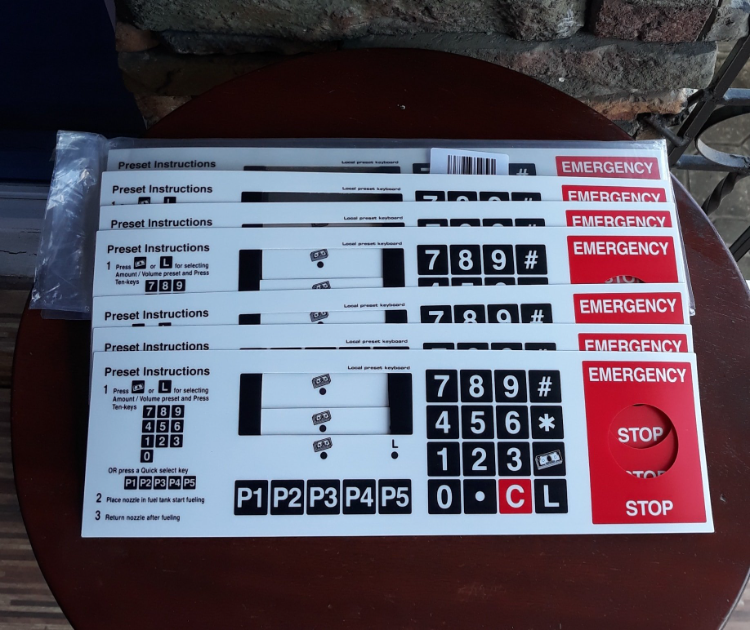 Buy China Wholesale Fuel Dispenser Oil-resistance Membrane Switch ...