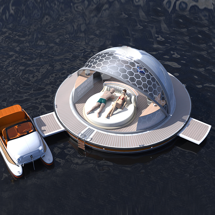 Buy China Wholesale Floating Construction Project Floating House Mobile ...