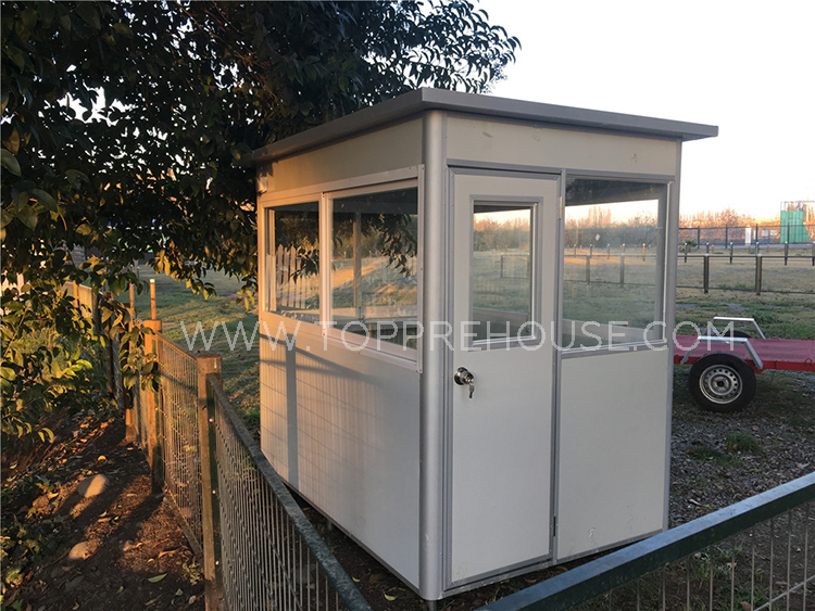 Prefabricated Toll Booth Elegant Sentry Box Prefabricated Kiosk Booth ...