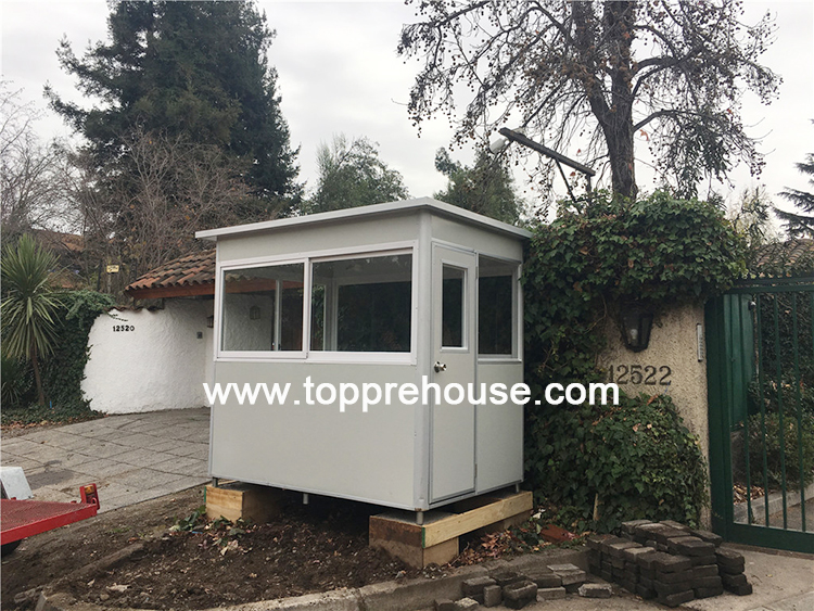 Prefabricated Toll Booth Elegant Sentry Box Prefabricated Kiosk Booth ...