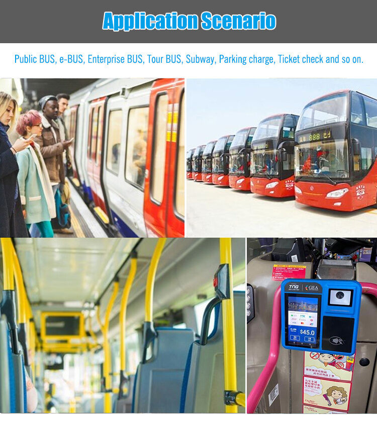 Emv 4g Wifi Tcp/ip Android Bus Ticketing Machine Touch Screen With Nfc ...