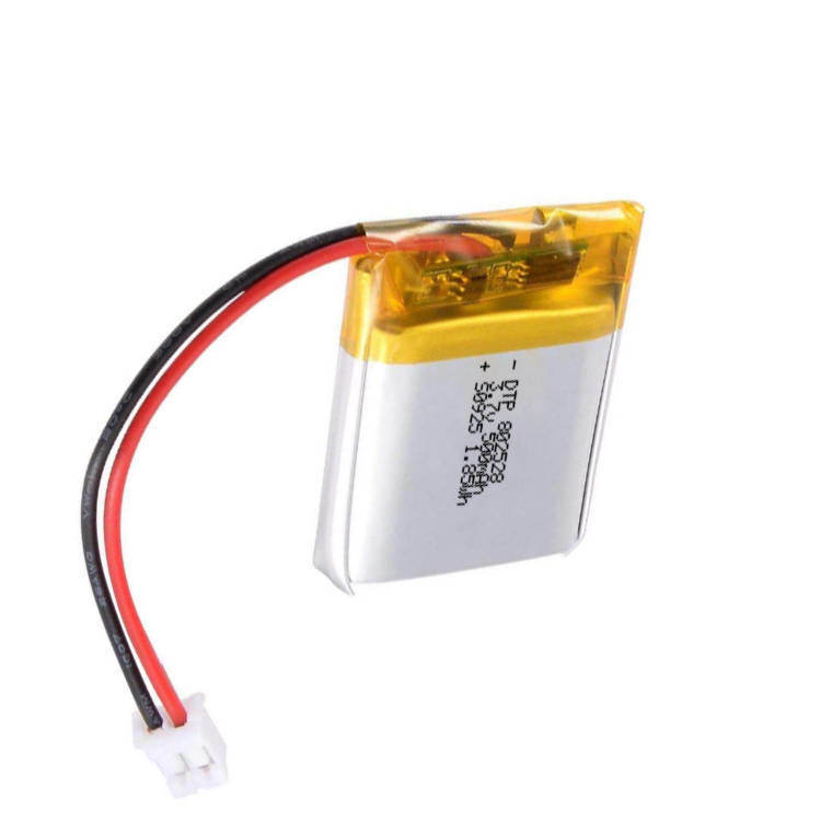 Small Capacity Lithium Polymer Dtp802528 3.7v 500mah Lipo Batteries ...