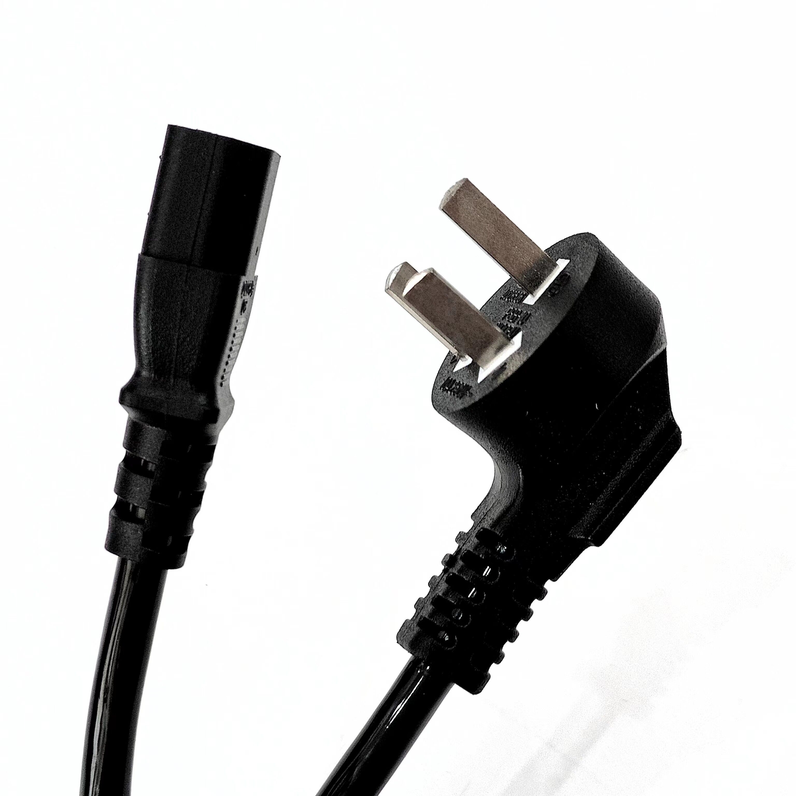 Buy Wholesale China National Standard Three Core Plug With C14 Plug ...