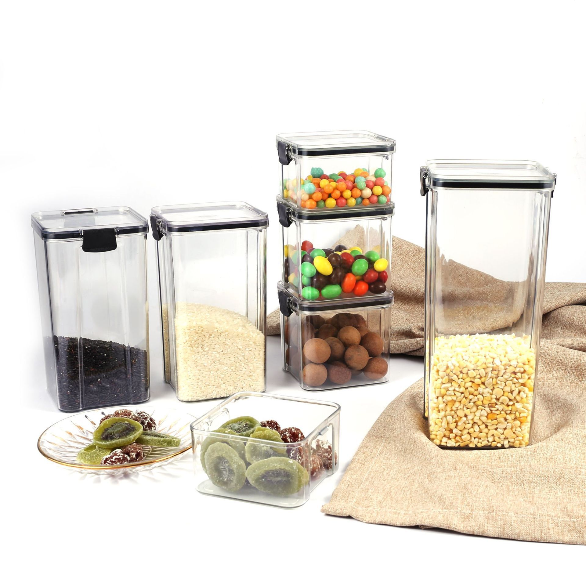 Buy Wholesale China Plastic Airtight Food Storage Containers With Lids ...