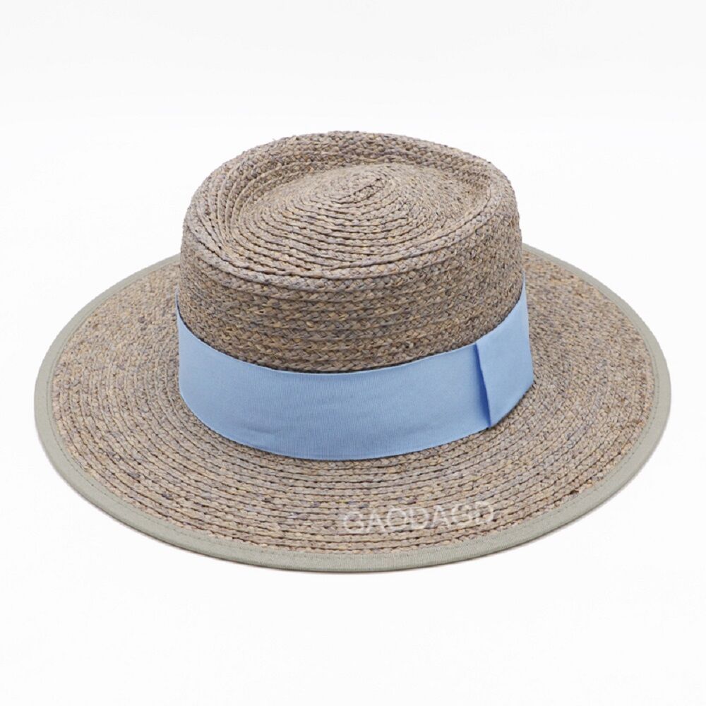 Buy Wholesale China Elegant Lightweight Concave Top Flat Wide Brim ...