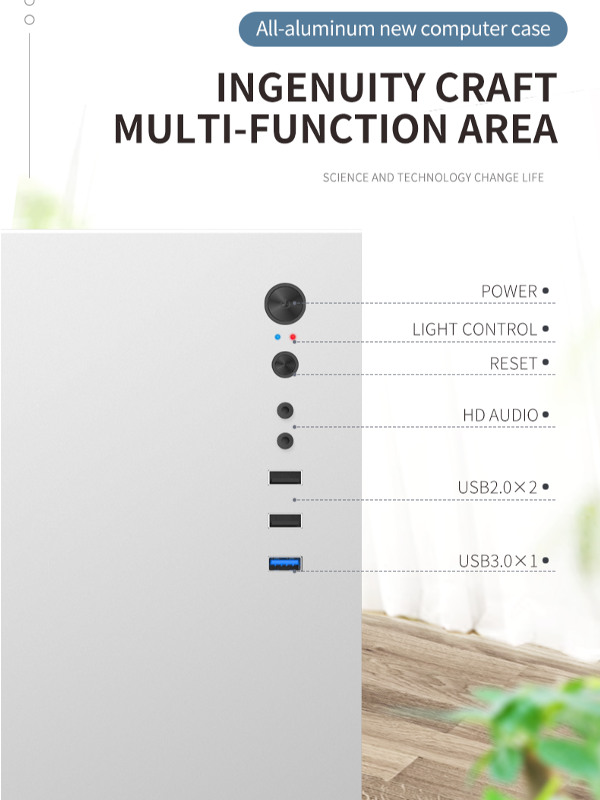 Buy Wholesale China Custom Chasis Pc Slim Micro Atx Case Computer ...