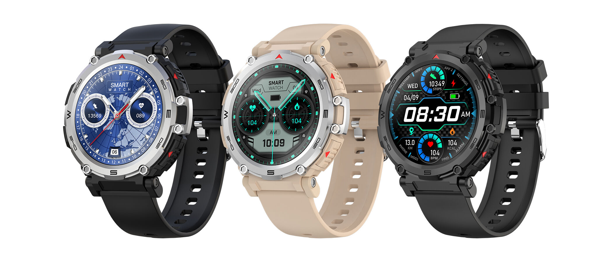 Buy Wholesale China Full-touch Screen Bluetooth Call Blood Oxygen Heart ...