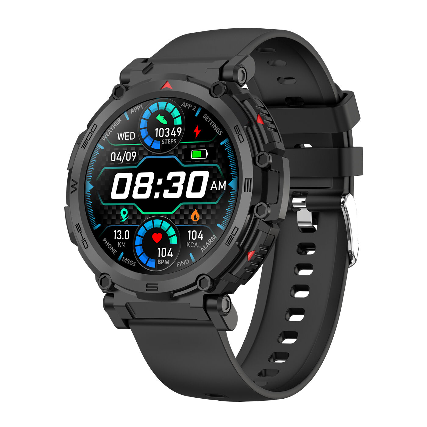 Buy Wholesale China Full-touch Screen Bluetooth Call Blood Oxygen Heart ...