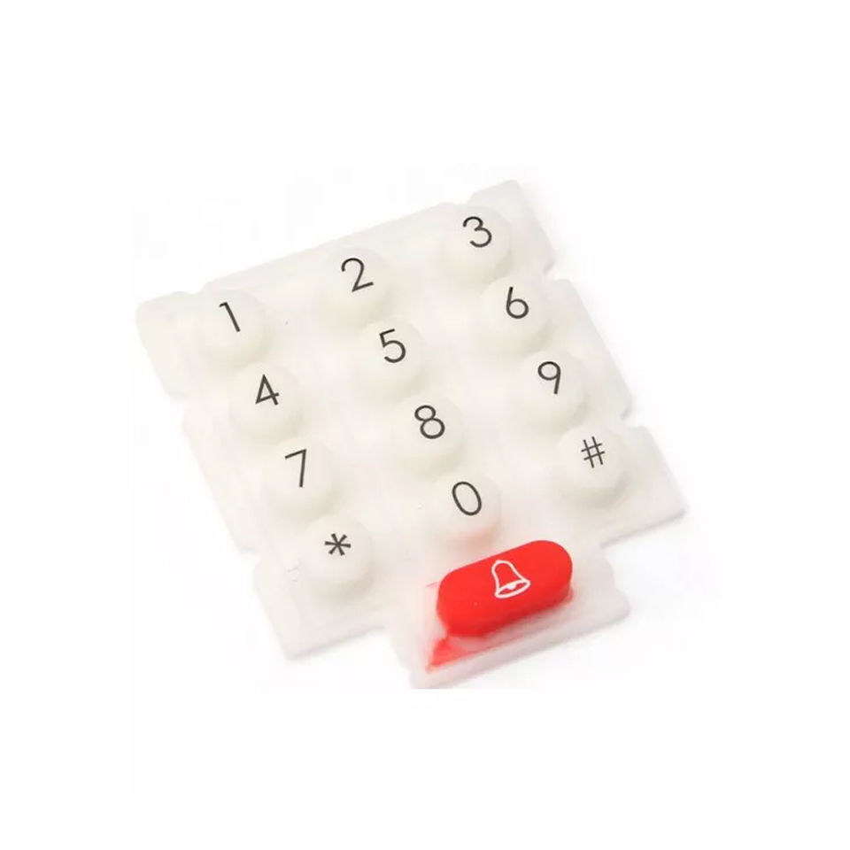 Silicone Keypad Conductive Membrane Computer Custom Made Matrix 4x4 ...