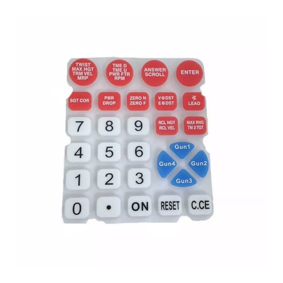 Silicone Keypad Conductive Membrane Computer Custom Made Matrix 4x4 ...