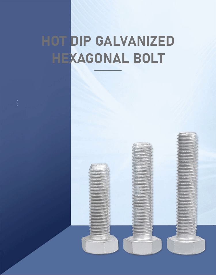 Hex Bolt And Nut High Strength Cable Accessory Screw Bolt - Buy China ...