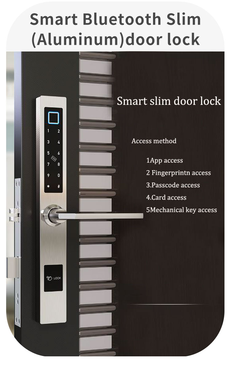 Modern Style Digital Lock Automatic Fingerprint Smart Door Lock Tt ...