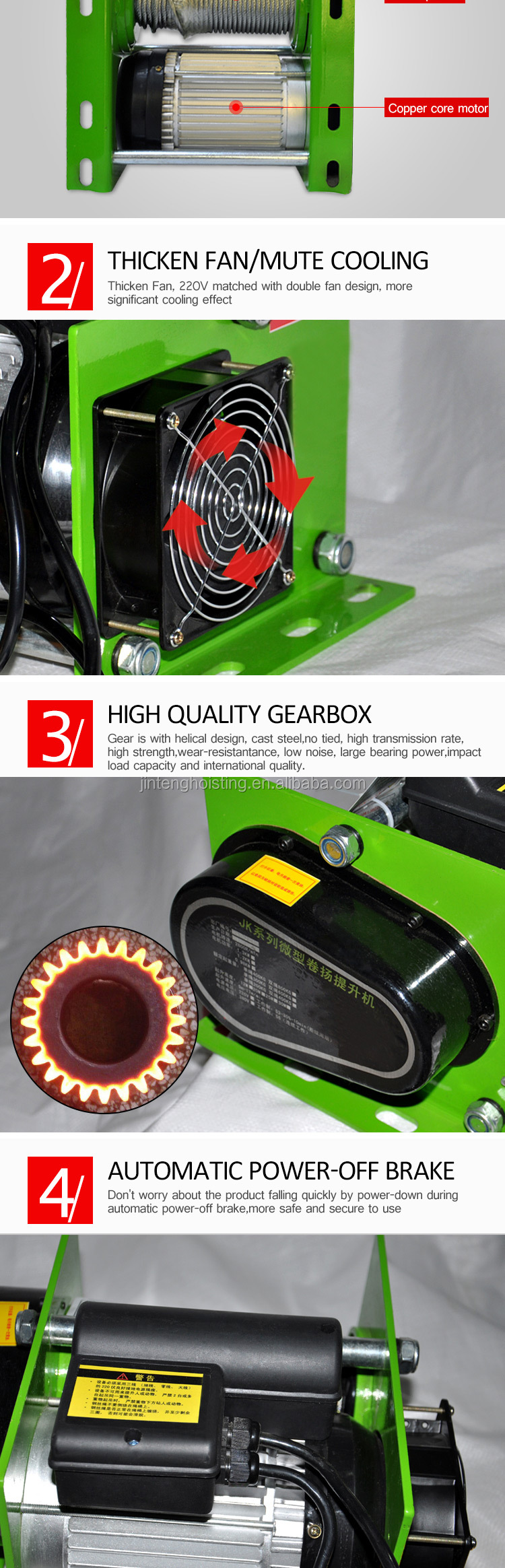 200-1000kg New Germany Style Winch Type Hoist /electric Hoist/lifting ...