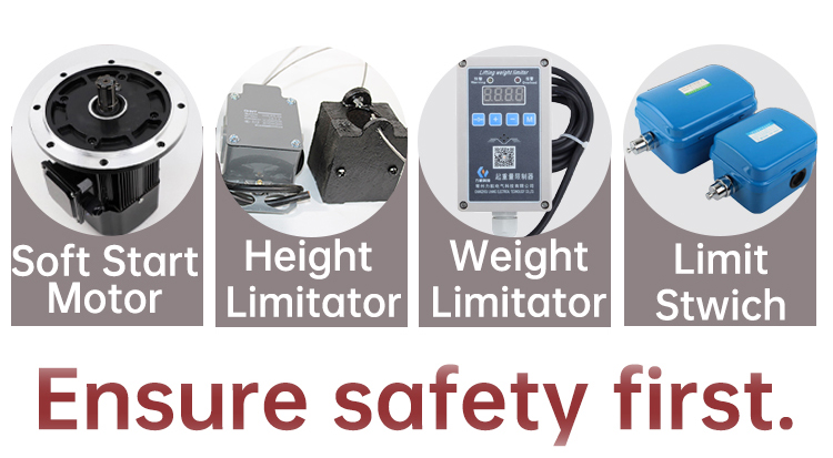 Buy Lifting Tools 1t 2t 3t 5t 10t 16t Warehouse Electronic Hoist Tecles With Great Price $365 ...