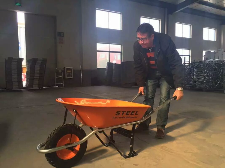 Wheelbarrow Wb7400 Hot Sale In South America Trolley Farm Equipment ...