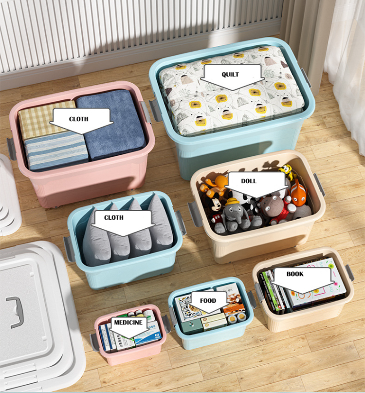 High Capacity Multifunctional Plastic Pp Storage Box Wholesale ...