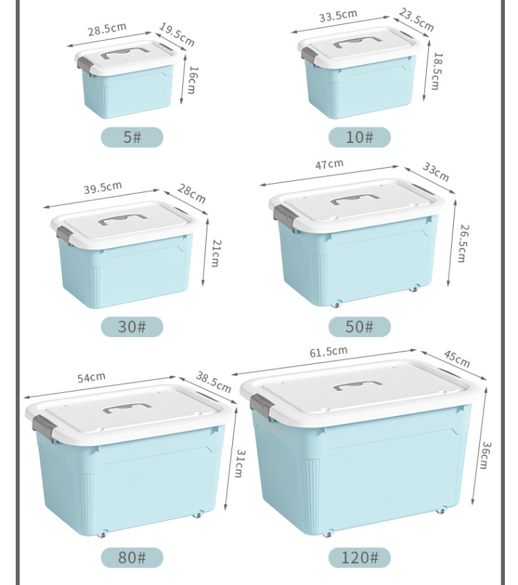 High Capacity Multifunctional Plastic Pp Storage Box Wholesale ...