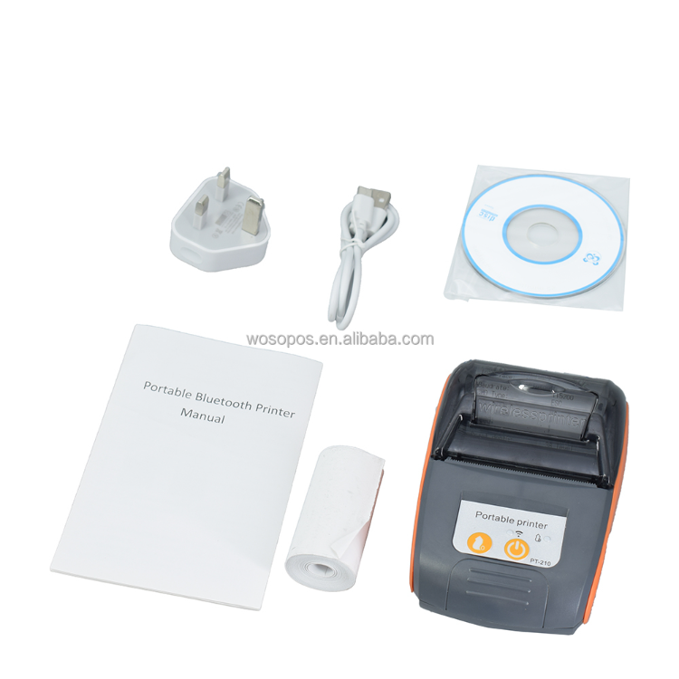 Buy Wholesale China 58mm Mini Portable Thermal Printer With Blue Tooth ...
