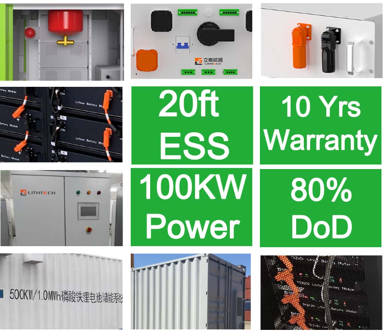 Buy Wholesale China 20ft 500kwh Ess Container Application Lithium ...