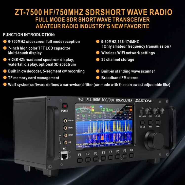 Bulk Buy China Wholesale Zastone Zt7500 Sdr Short Wave Transceiver Hf ...