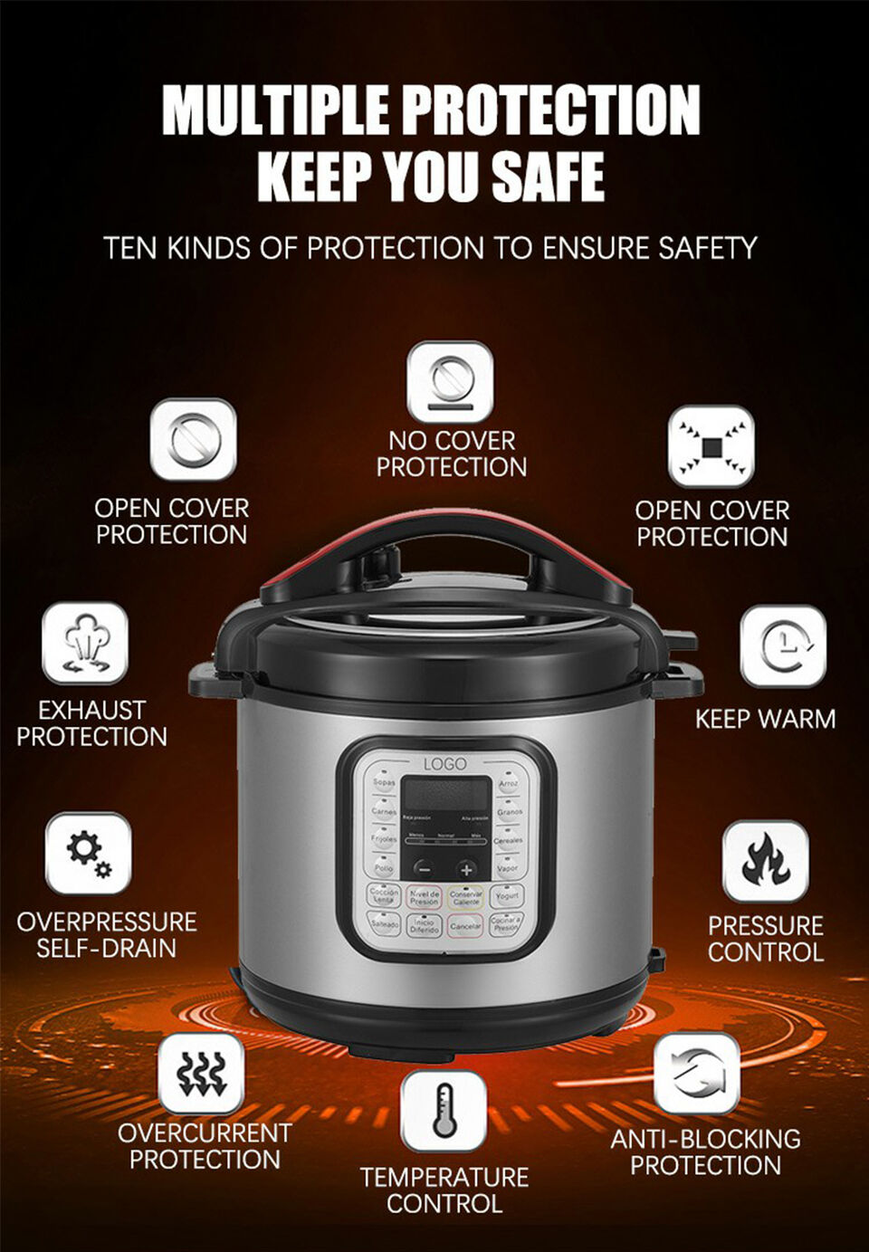 Bulk Buy China Wholesale Pressure Cooker, Cooker,multifunctional Cooker ...